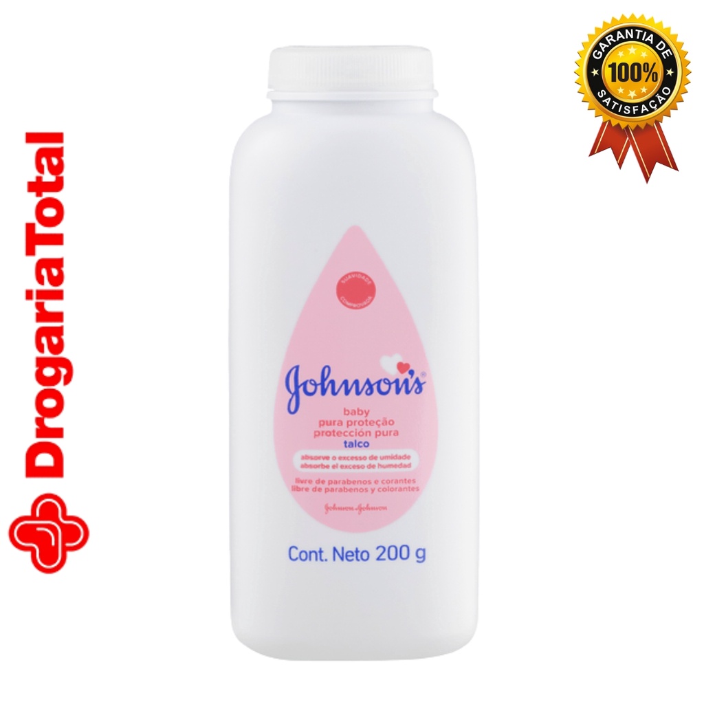 Talco Johnson's Regular 200g | Shopee Brasil