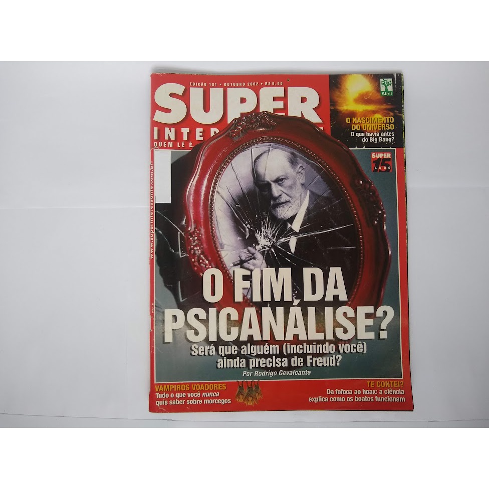 Revista Super Interessante Edição 181: O Fim Da Psicanálise? | Shopee ...
