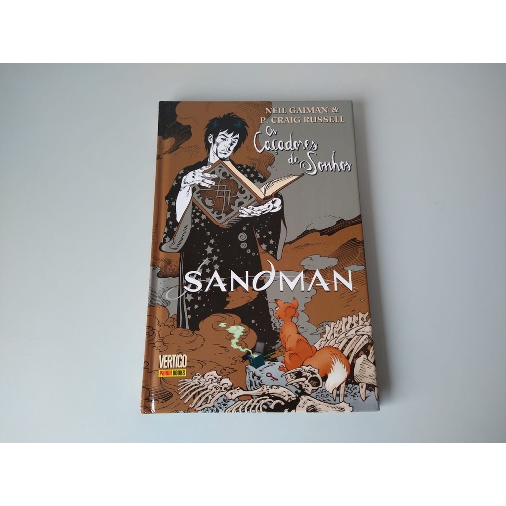 HQ Sandman - Os Caçadores de Sonhos (capa dura novíssimo) | Shopee Brasil