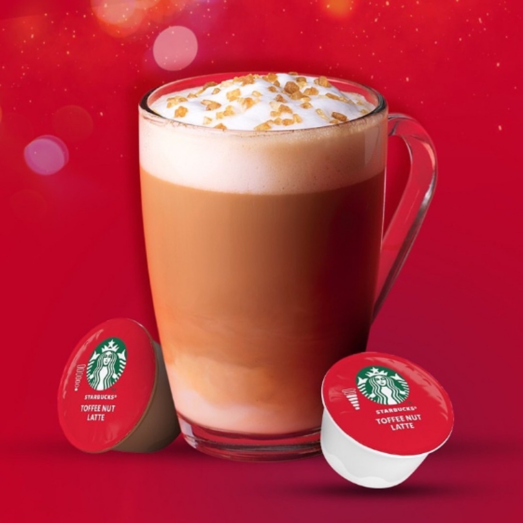 Cápsula Dolce Gusto Toffee Nut Latte Starbucks Avulsa - Edição Limitada ...
