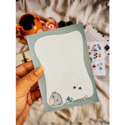 Notepad Studio Ghibli - Totoro - bloco de anotações - bloquinho ...