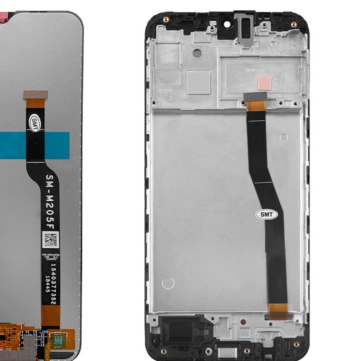 Tela Frontal Display Lcd Touch Galaxy M20 Sm-m205 Com Aro Original ...