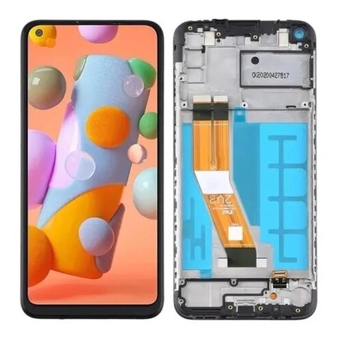 Tela Frontal Display Touch Galaxy A11 Com Aro A11 A115 | Shopee Brasil