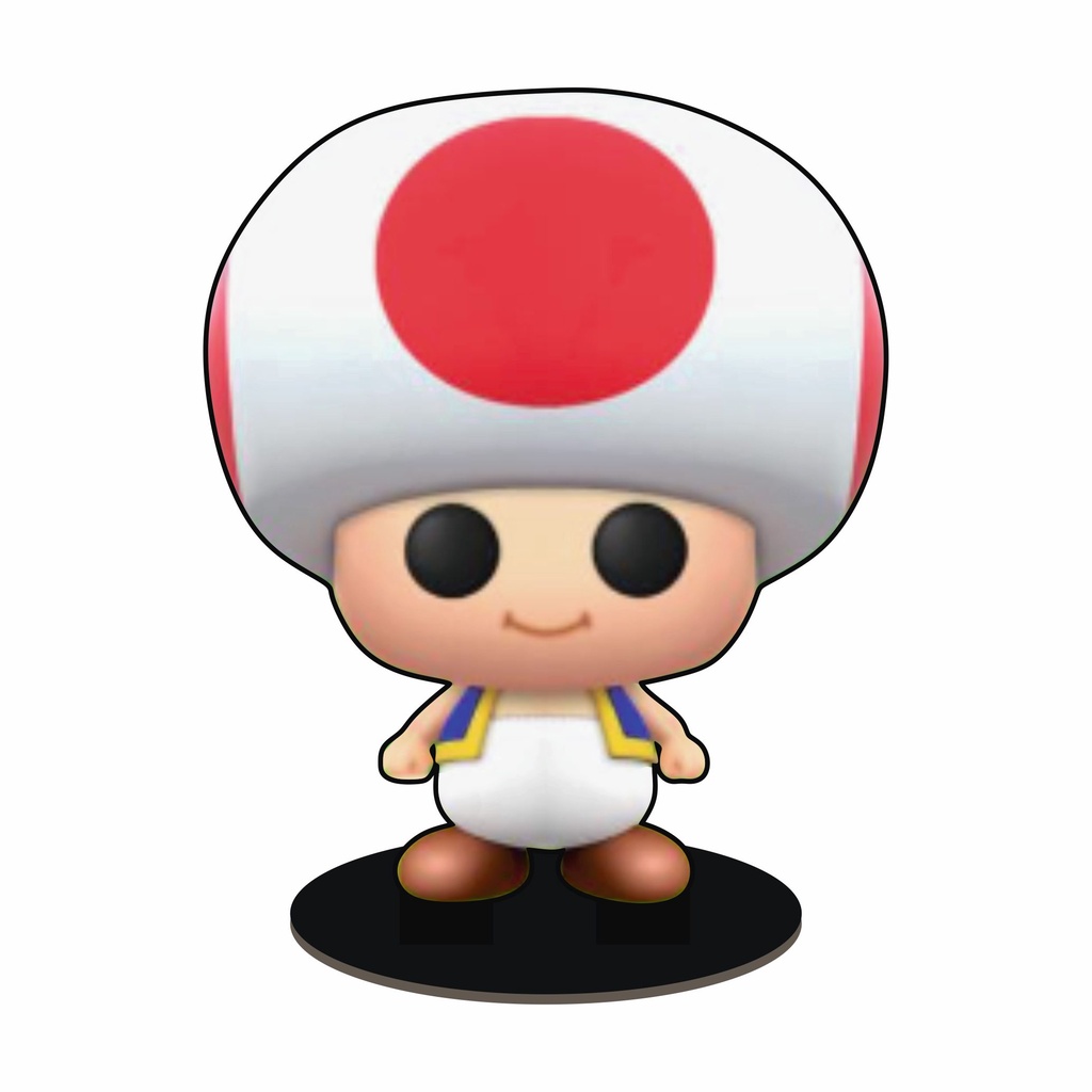 Totem Toad - Super Mario | Shopee Brasil