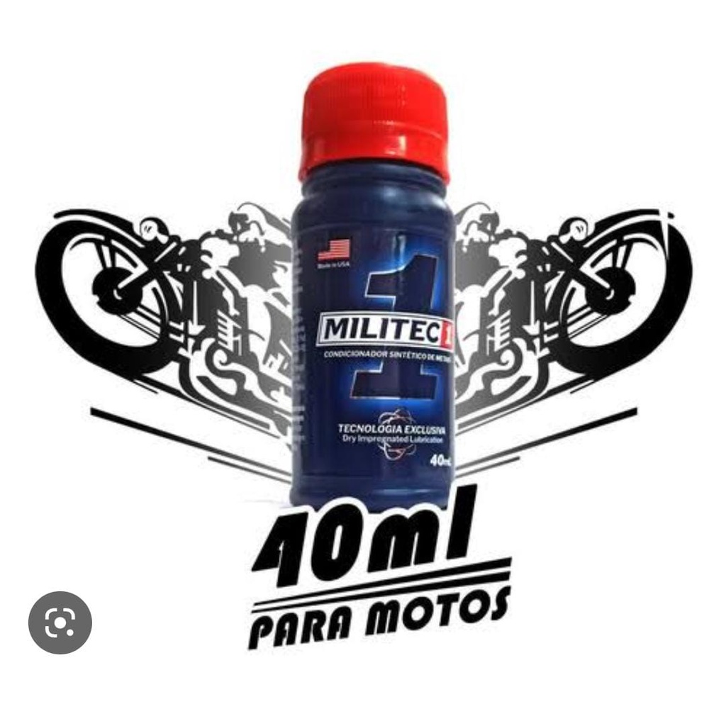 Militec-1 Original Para Motor Motos Carros Condicionador de Metais ...