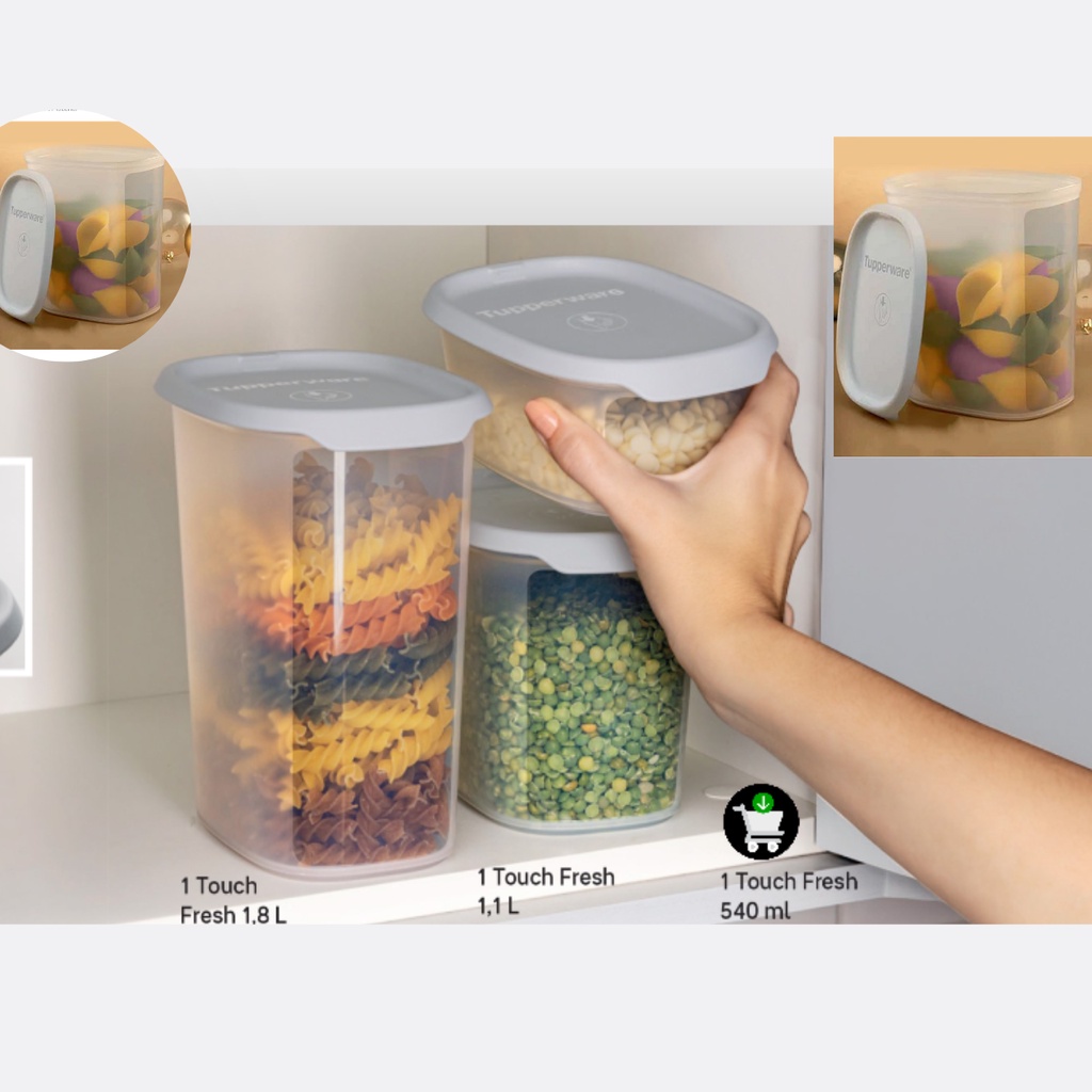 Kit Linha Touch Fresh - Tupperware | Shopee Brasil