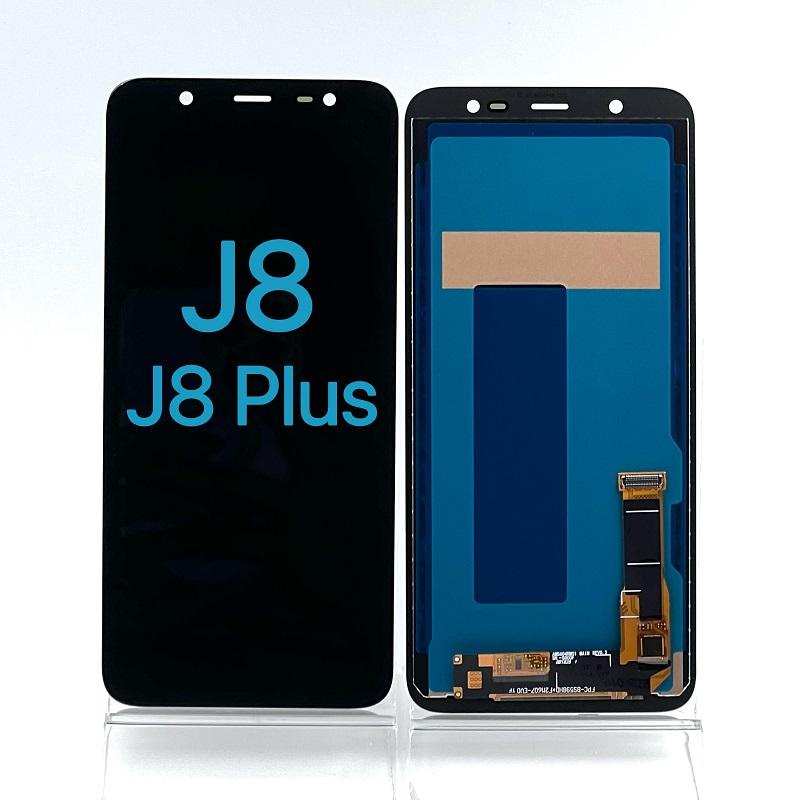 Tela Frontal Display Lcd Touch Completo J8 J810 J8+ J8 Plus Incell ...