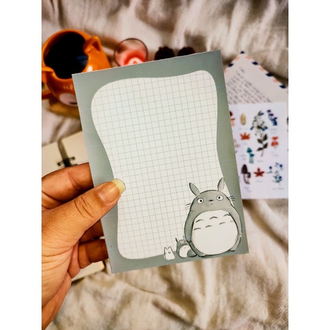Notepad Studio Ghibli - Totoro - bloco de anotações - bloquinho ...