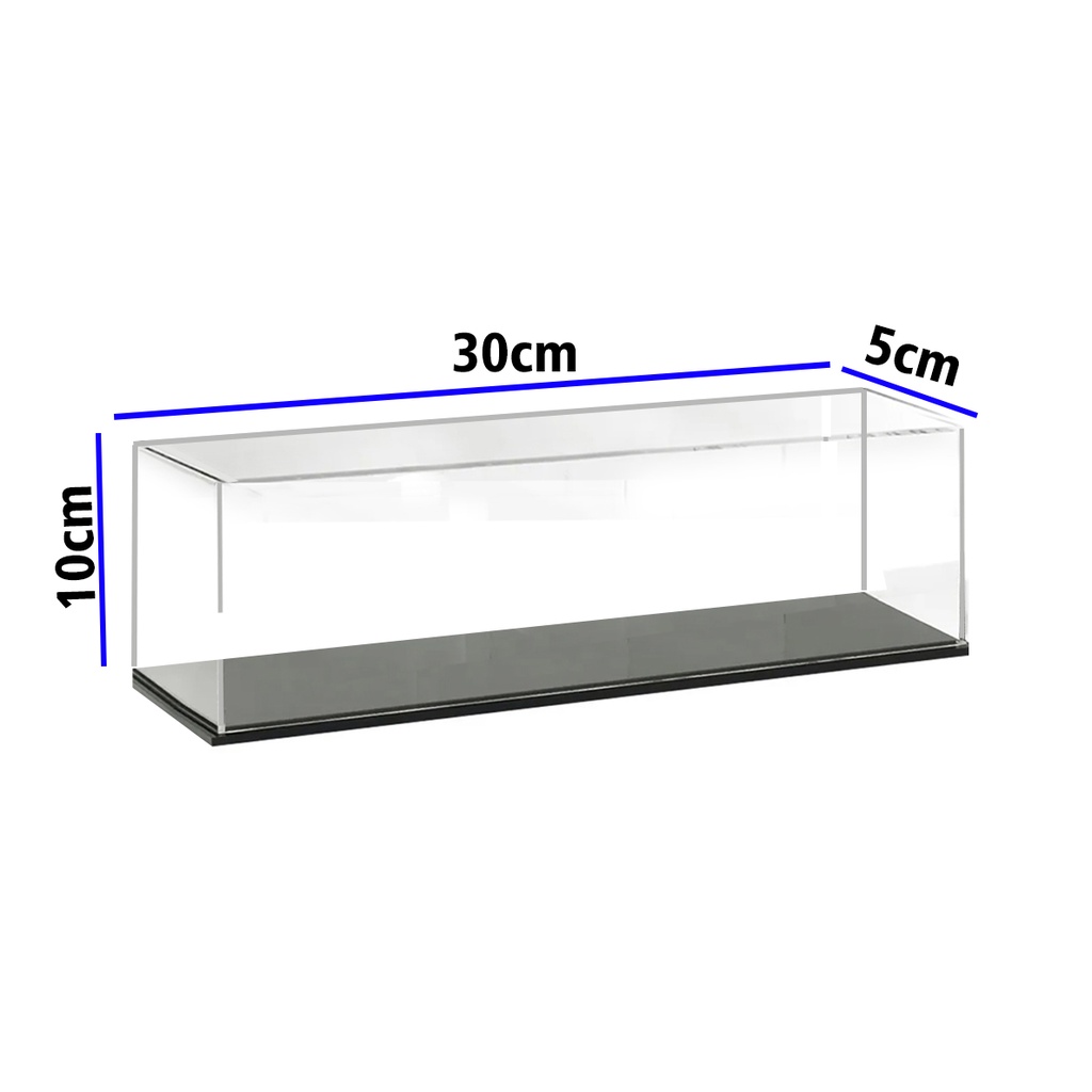 Expositor Caixa Acrílica Vitrine Exposição 30x5x10(a)cm | Shopee Brasil