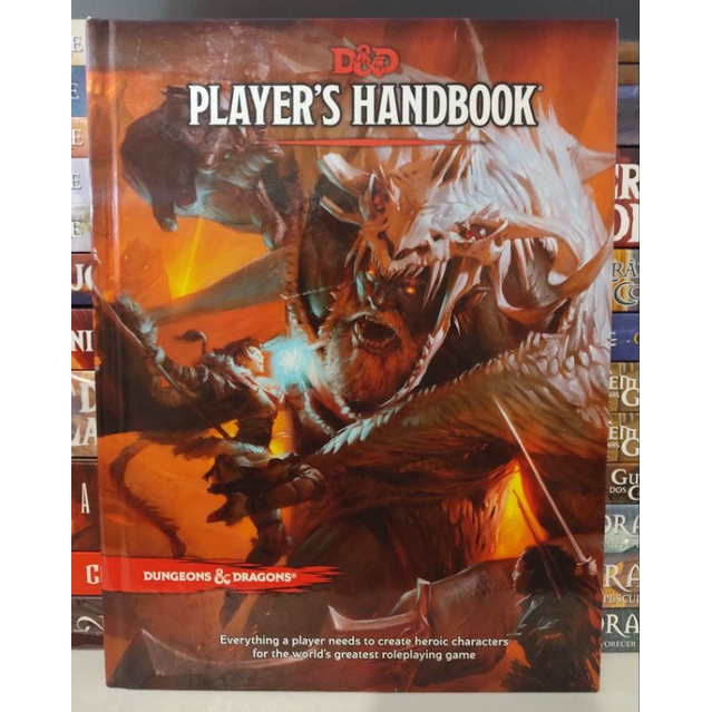 Player's Handbook - Dungeons & Dragons 5e RPG | Shopee Brasil