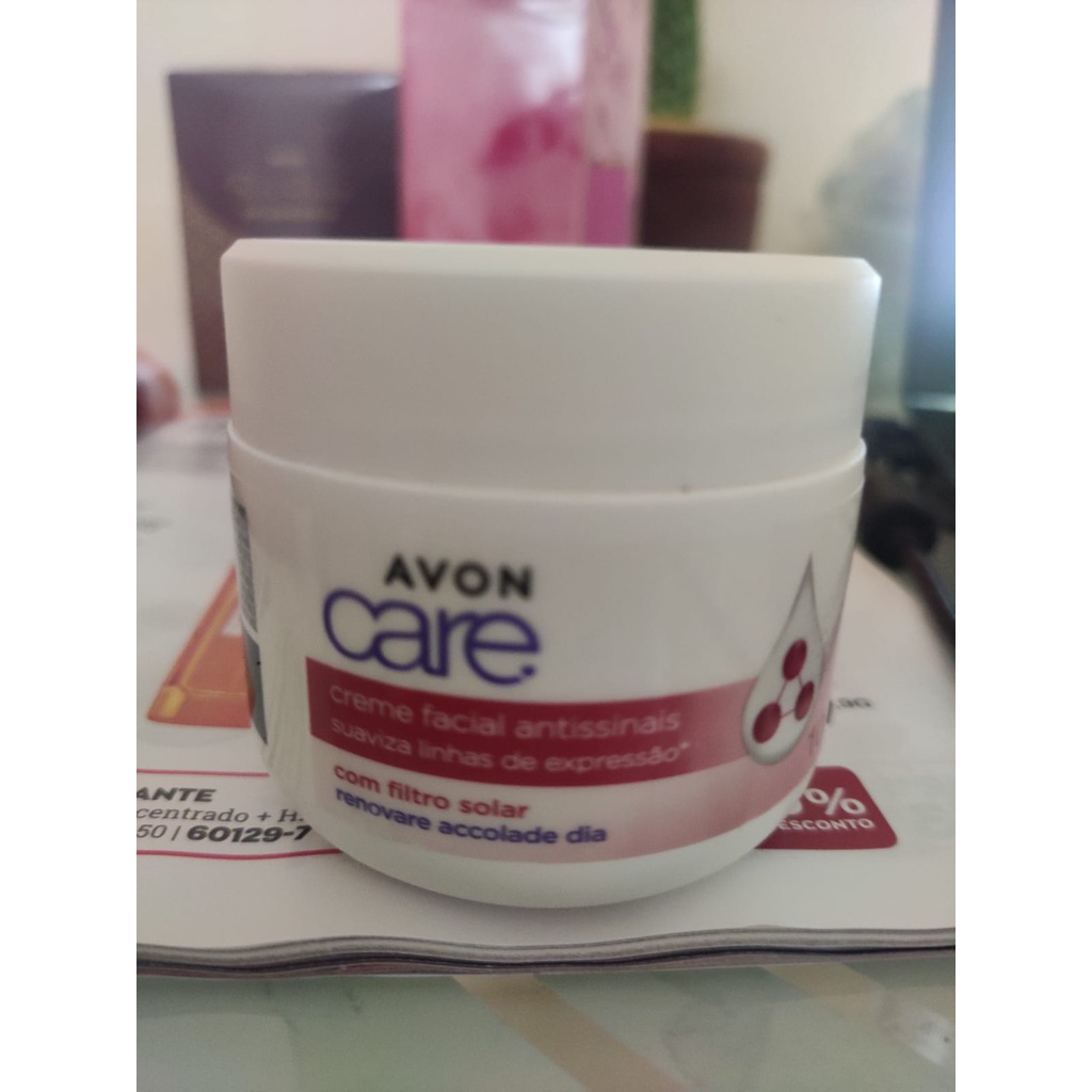 Creme Facial Antissinais Avon Care Dia Com Filto Solar 100g | Shopee Brasil