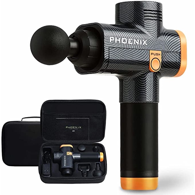 Massageador Phoenix Muscular Phoenix A2 Profissional + Case | Shopee Brasil