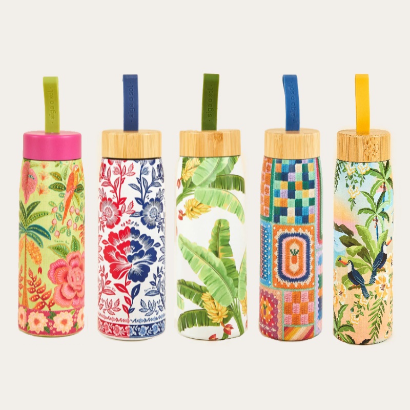 Garrafinhas Térmicas Farm Que Sede 500ml Alto Verão 23 - Escolha sua ...