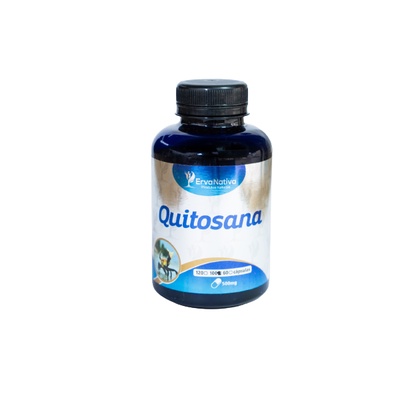 Quitosana Original 500mg 100 Capsulas Erva Nativa | Shopee Brasil