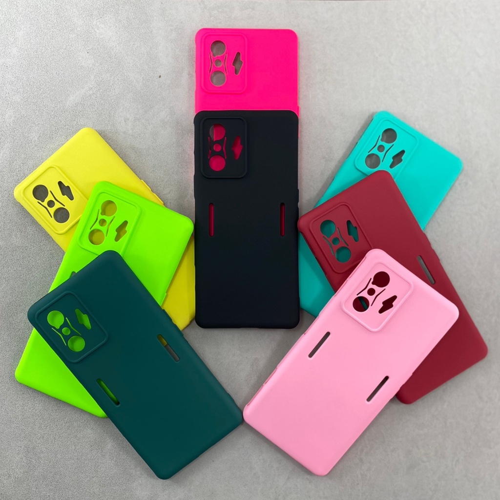 Capa Xiaomi Poco F4 GT Silicone Aveludada Protege Câmera Colorida Capinha Anti Impacto | Shopee ...