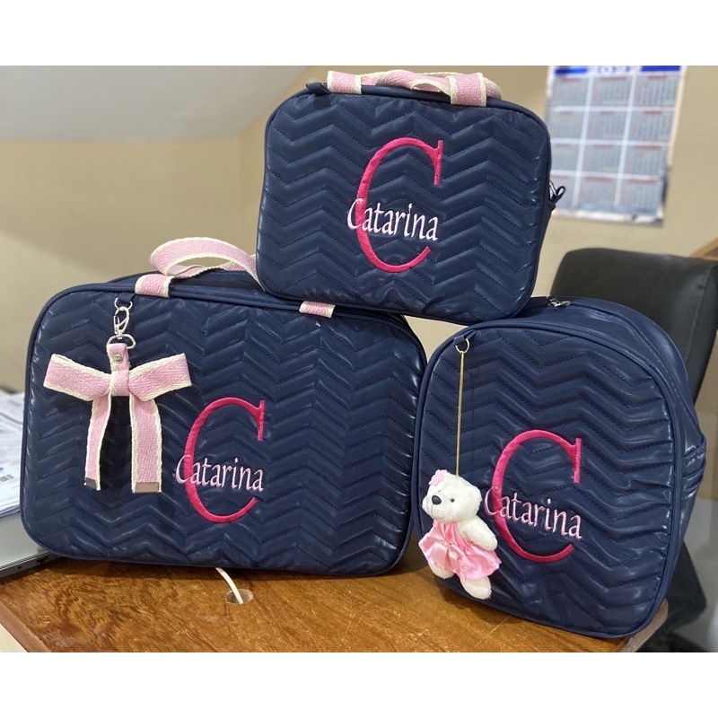 Kit Saída Maternidade Modelo Mala Personalizado Tiara Baby - Conjunto ...