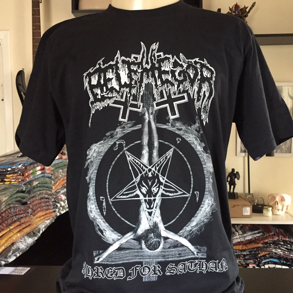 Camiseta Belphegor - Shred for Sathan | Shopee Brasil