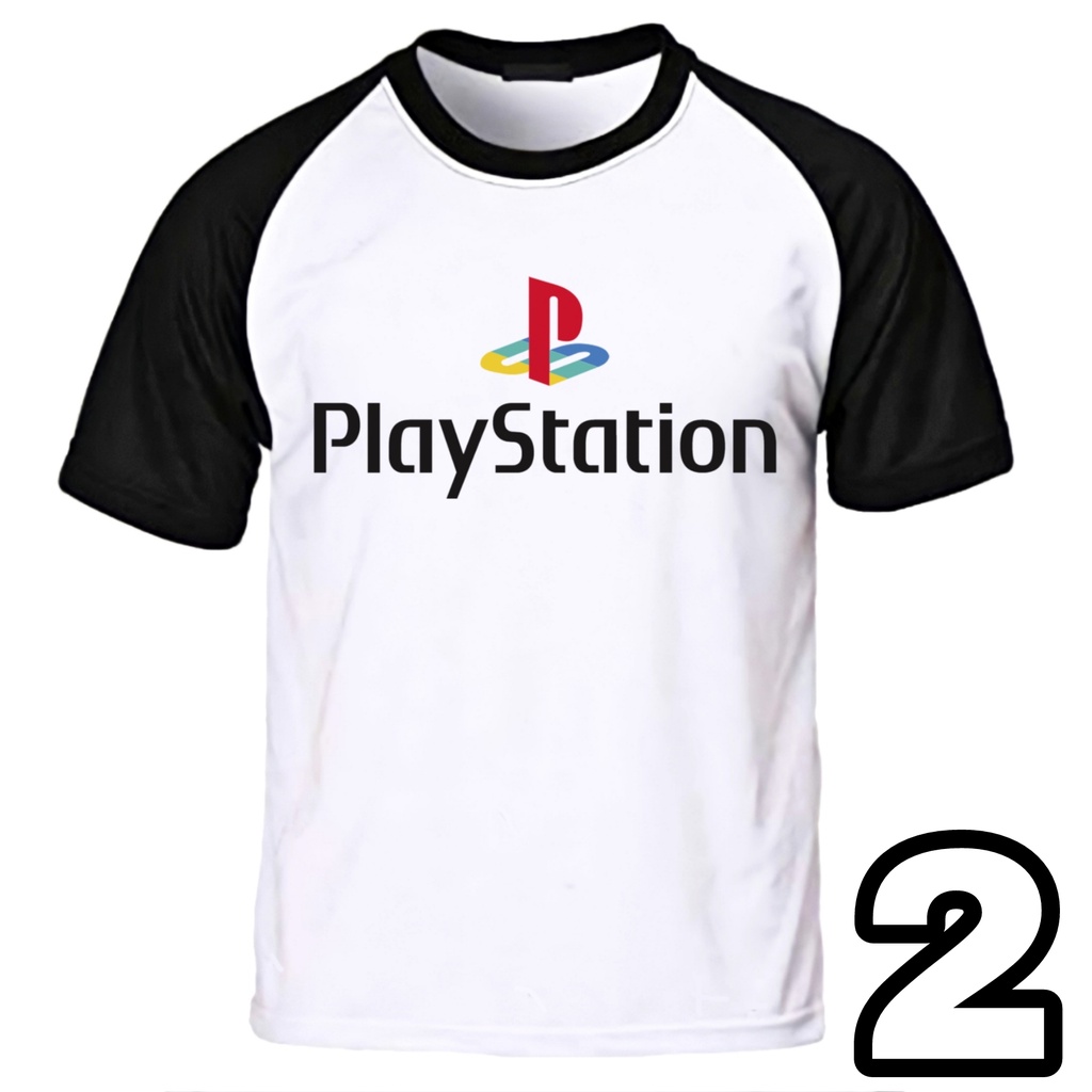 Camiseta PlayStation Sony, Blusa PlayStation, Camisa PlayStation ...