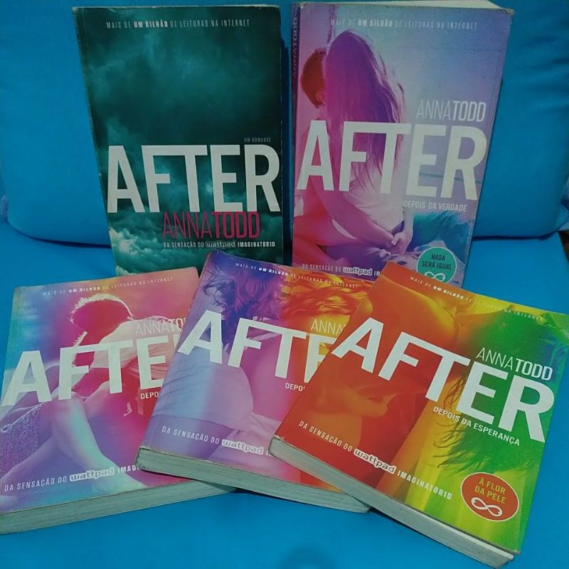 Coleção 5 livros - After da Anna Todd | Shopee Brasil