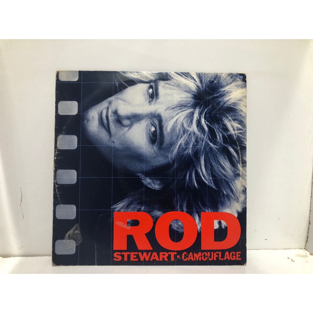 Lp - Rod Stewart – Camouflage | Shopee Brasil