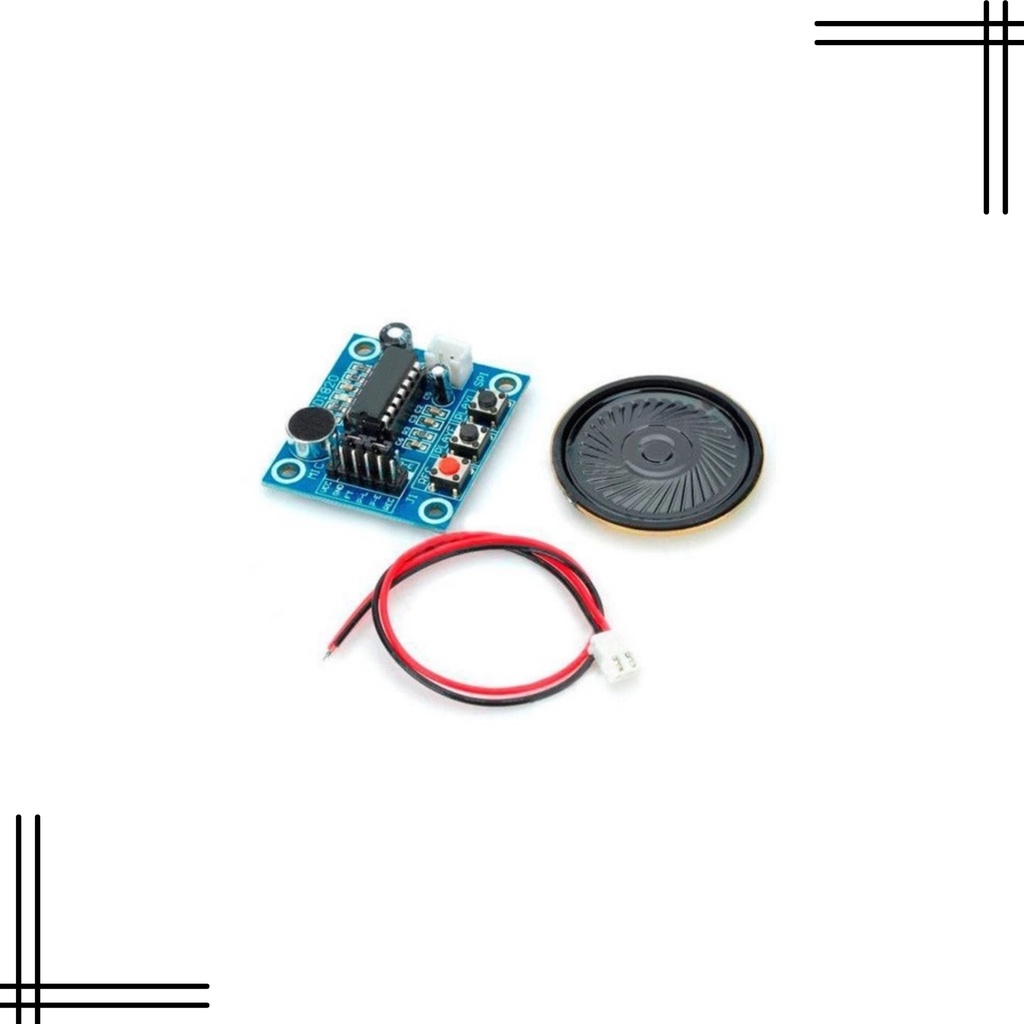 Modulo Gravador De Voz E Player Isd1820 Arduino Pic | Shopee Brasil