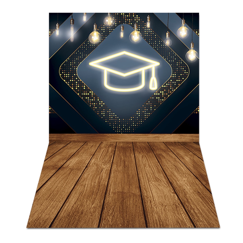 Fundo Fotográfico Cenário Formatura 1,75x1,20 PN-01026 | Shopee Brasil