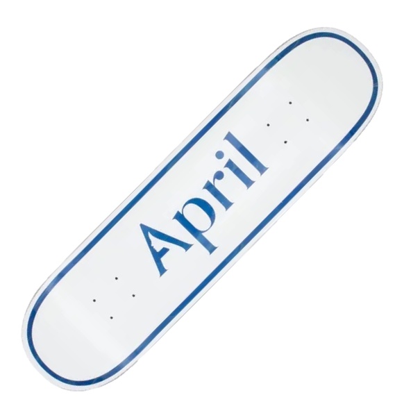 Shape April Maple Og Logo Blue - Skateboard Deck Skate Rioskateboard ...