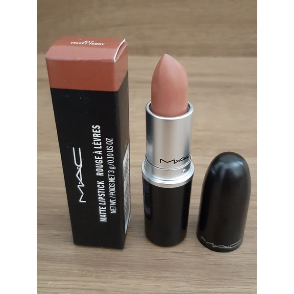 Batom MAC Velvet Teddy | Shopee Brasil