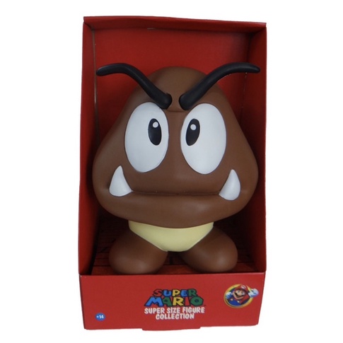 Boneco Gomba 20cm Turma Super Mario Bross Colecionável | Shopee Brasil
