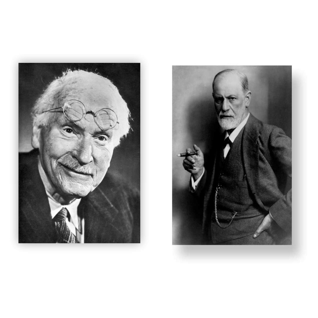 kit quadros painel placas Freud Carl Gustav psicanalista psicologia ...