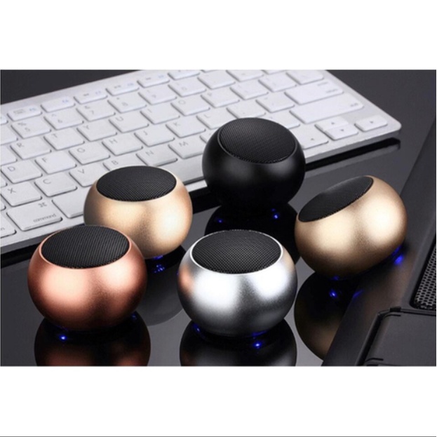 Caixinha Som Bluetooth Tws Metal Amplificada 3w Mini Speaker | Shopee ...