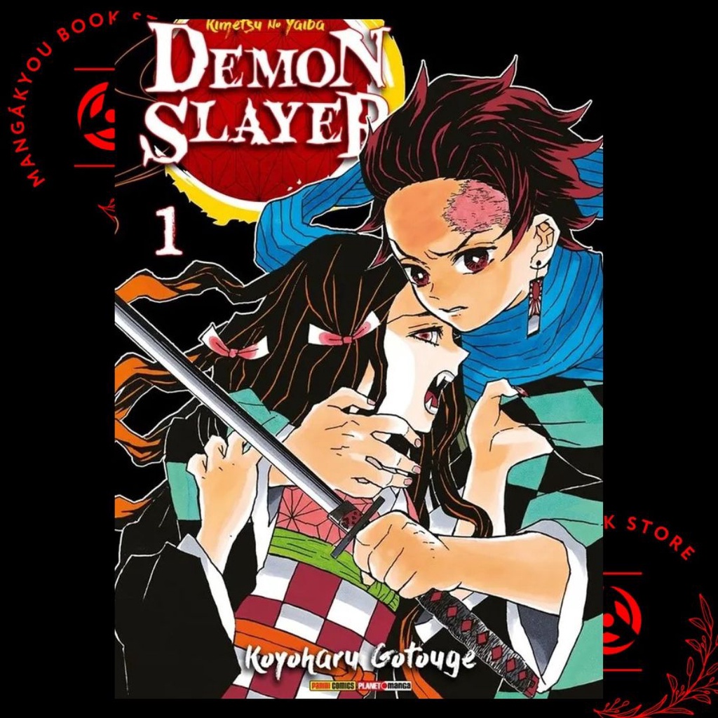 Demon Slayer - Kimetsu No Yaiba vol.01 ao vol.08 (Novo - Lacrado ...