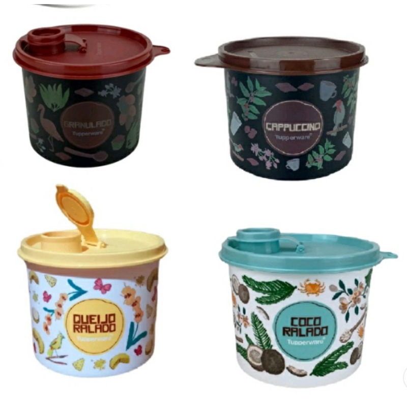 Tupperware Redondinha Linha Floral | Shopee Brasil