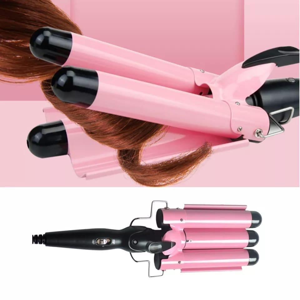 Chapinha Triondas Formato Triplo 25mm Modelador De Ondas de Cachos 200 ...