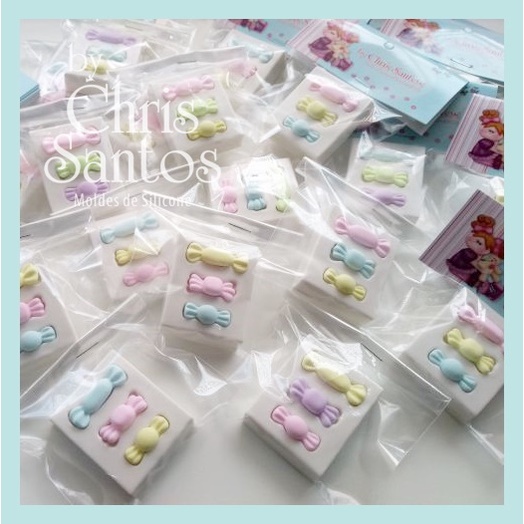 Molde de Silicone Trio Mini Balinhas | Shopee Brasil