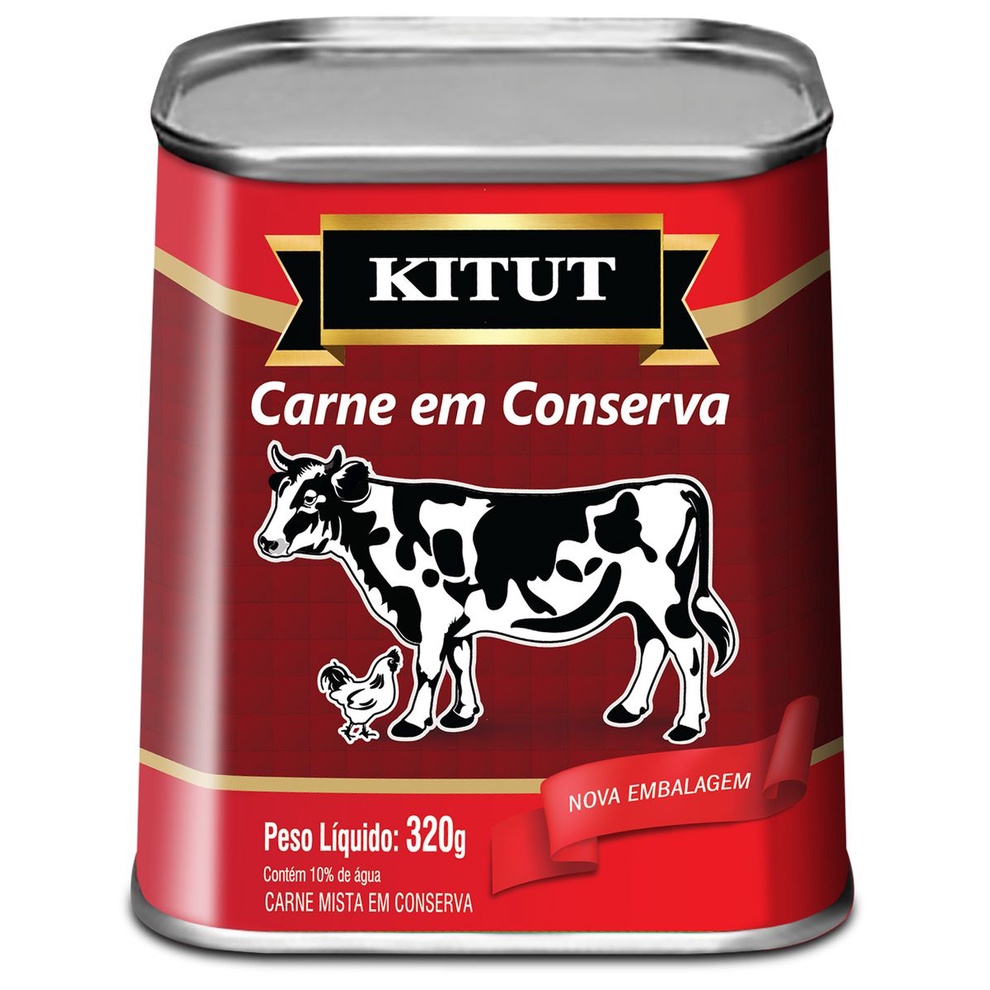 Kitut Bovino Enlatado 320g | Shopee Brasil