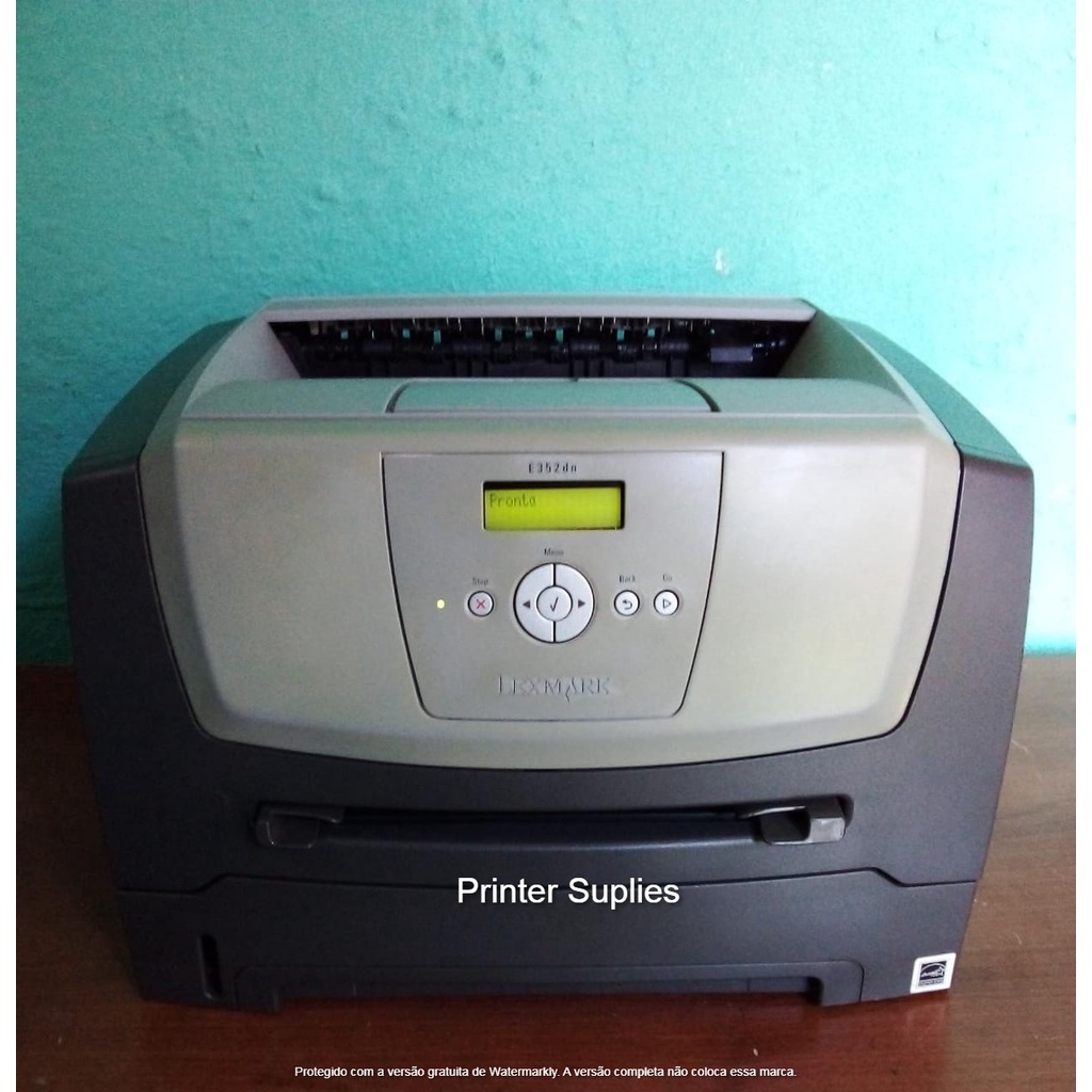 Impressora Laser Lexmark E352dn / E450dn | Shopee Brasil