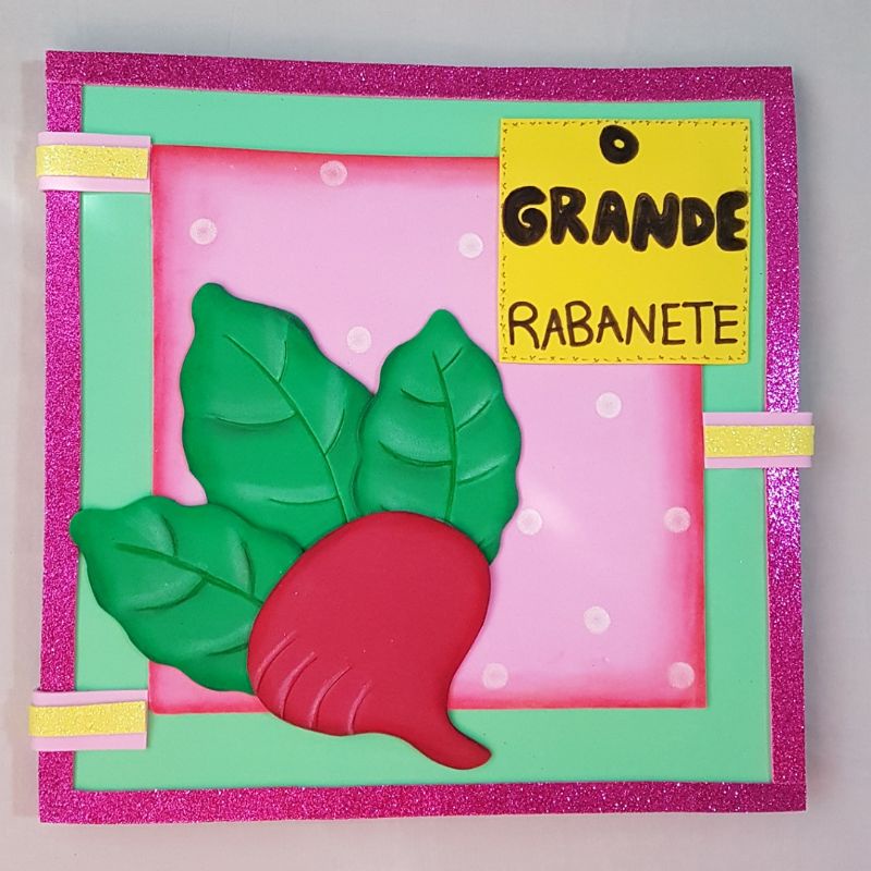 Recurso Pedagógico O Grande Rabanete | Shopee Brasil