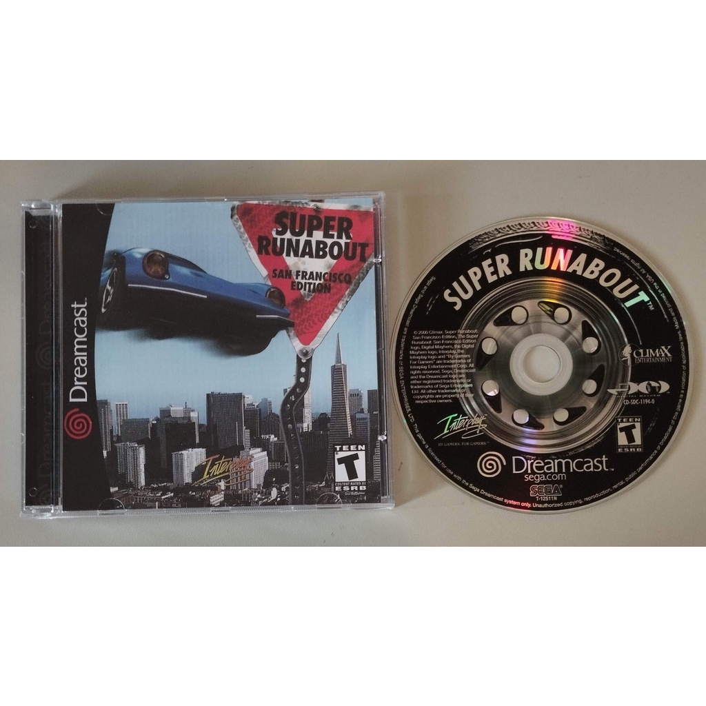 Dreamcast - Super Runabout San Francisco Edition | Shopee Brasil
