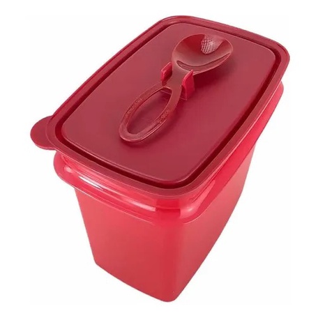 TUPPERWARE MODULAR COM COLHER 850ML MARSALA | Shopee Brasil