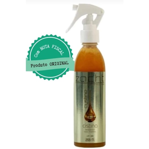 Reconstrutor Cistine Zacht De Ação Imediata 200ml | Shopee Brasil