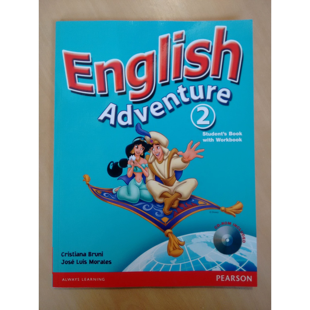 Livro English Adventure 2 Student Book Workbook Pearson 153w | Shopee ...