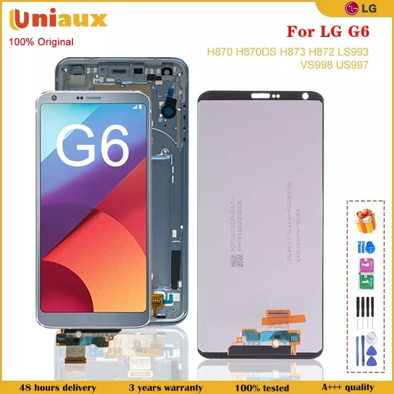 Tela Frontal Display LG G6 5,7" H870, H870DS e H872 | Shopee Brasil