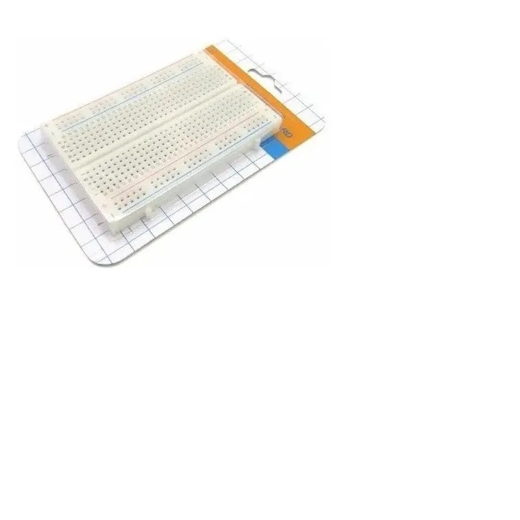 Protoboard Breadboard 400 Pontos Furos Prototipo Arduino [ Código 17 ] | Shopee Brasil