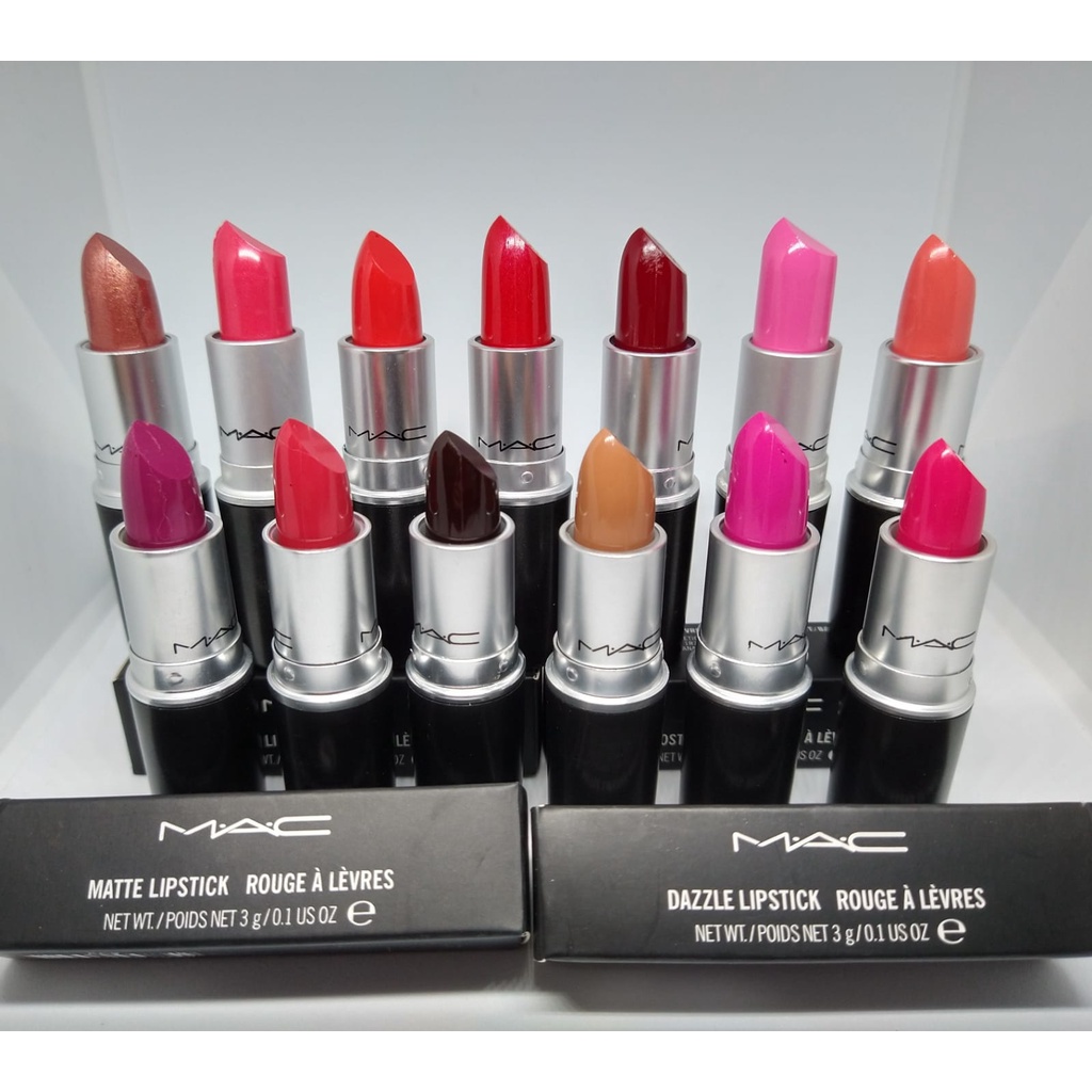 Batom MAC premium edition 2 (cremoso) | Shopee Brasil