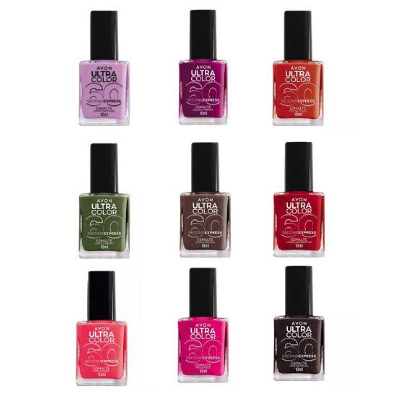 Esmalte Avon Ultra Color Pro Color 60 Segundos Pro Gel 10ml | Shopee Brasil