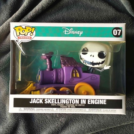 Funko Pop! Trains Disney: Jack Skellington In Engine #07 - The ...
