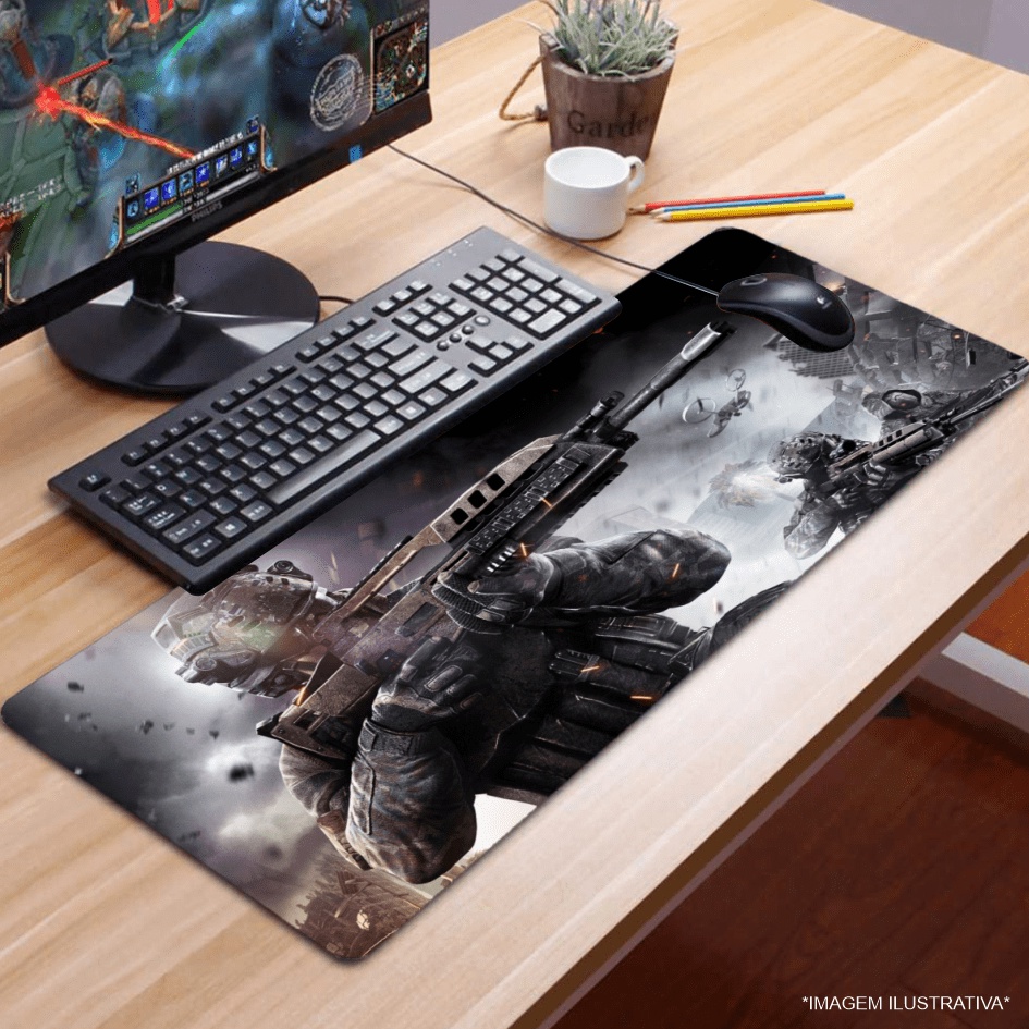 Mouse Pad Gamer 65x32cm Estampa Jogo Video Game 1136 | Shopee Brasil