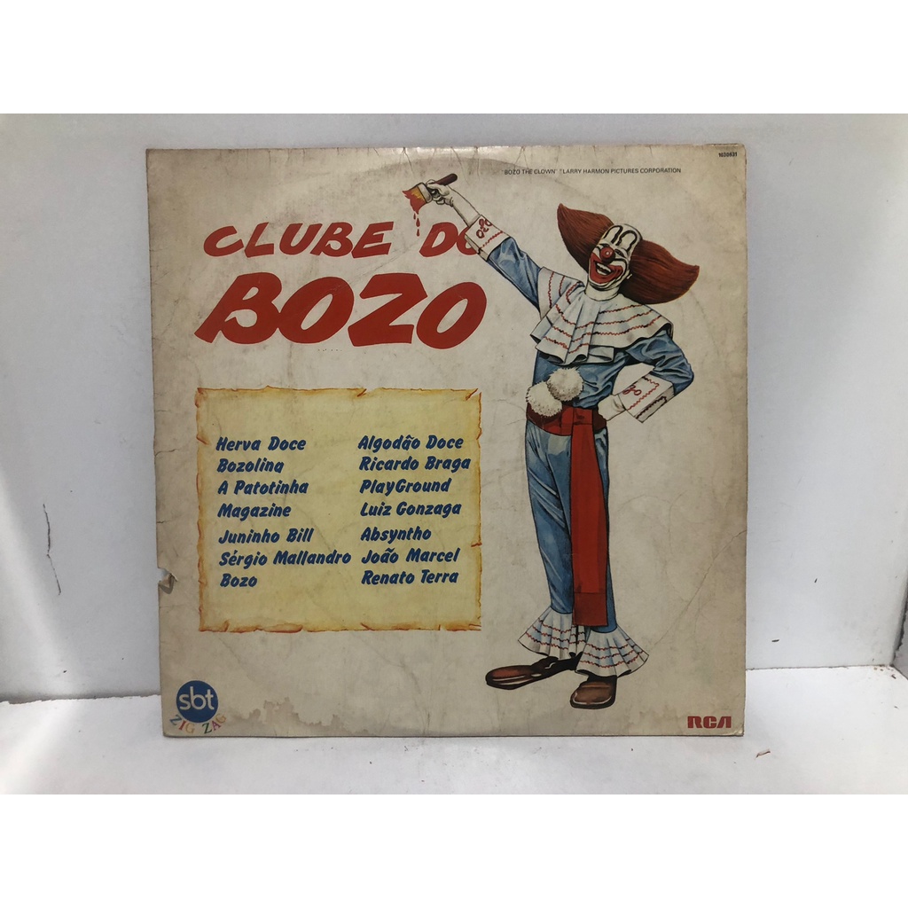 Lp - Clube Do Bozo | Shopee Brasil