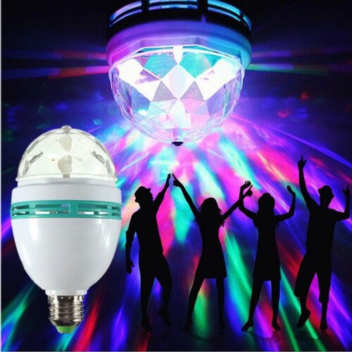 Lampada rgb de led colorida Para festa DJ | Shopee Brasil